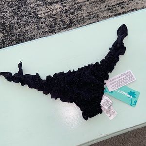 Calzedonia | Swim | Calzedonia Boutique Sparkly Black Bikini Bottoms ...